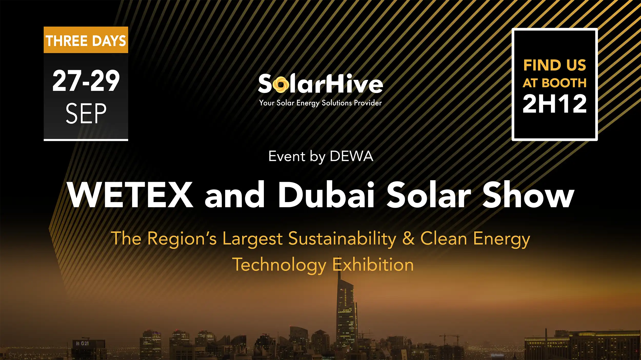 Solar Hive at WETEX and Dubai Solar Show - Solar Hive