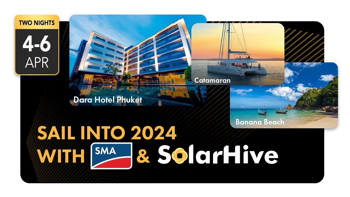 Solar Hive | Sail Into 2024 with SMA and Solarhive - Solar Hive