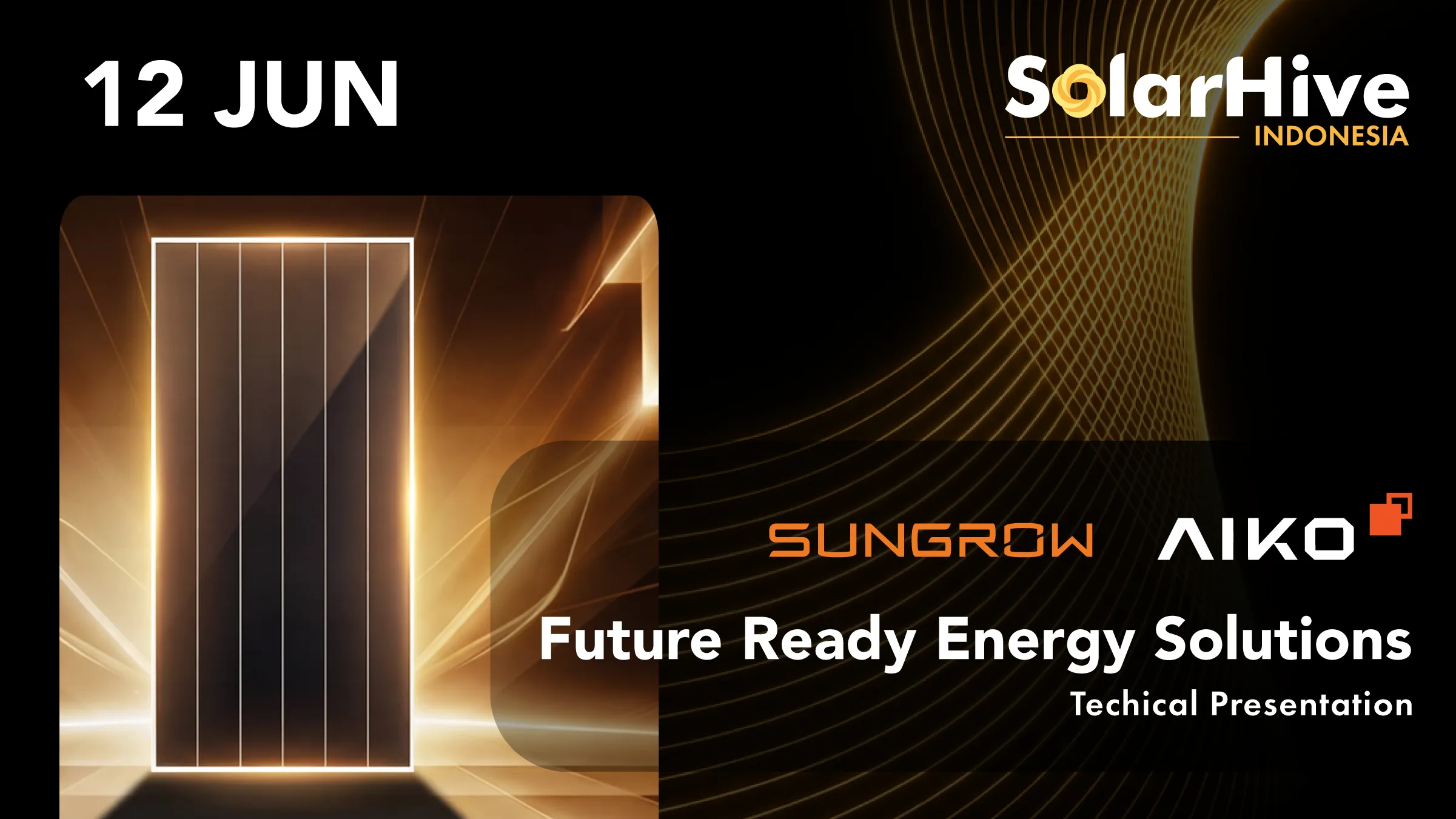 Training Day Indonesia - Future Ready Energy Solutions - Solar Hive